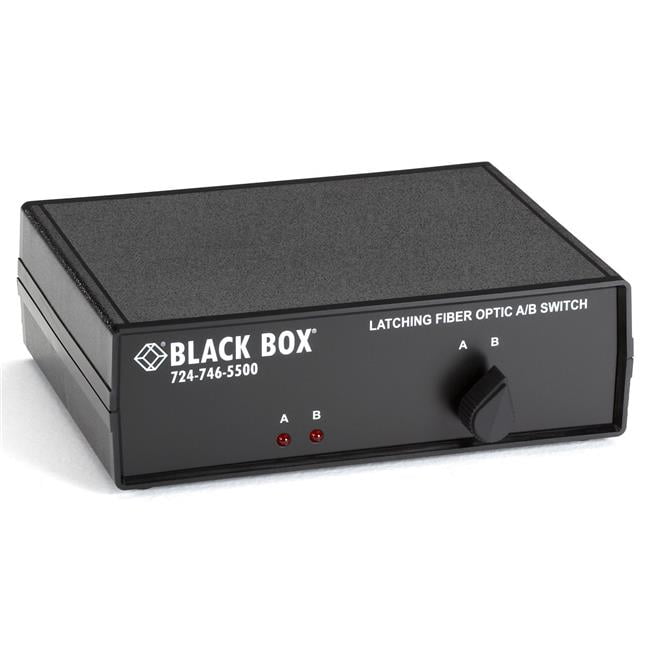 Black Box Network Services SW1002A Fiber Optic A&B Desktop Switch ...
