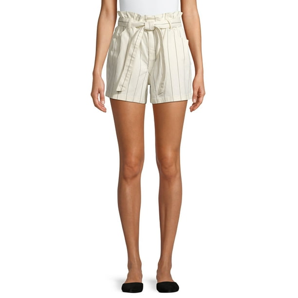 Time and Tru - Time and True Women's Tie Waist Shorts - Walmart.com ...