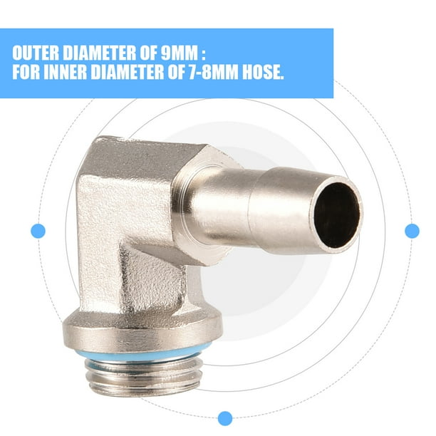 Plating Sealing 90 Degree Elbow Adapter, Computer Water Cooling ...