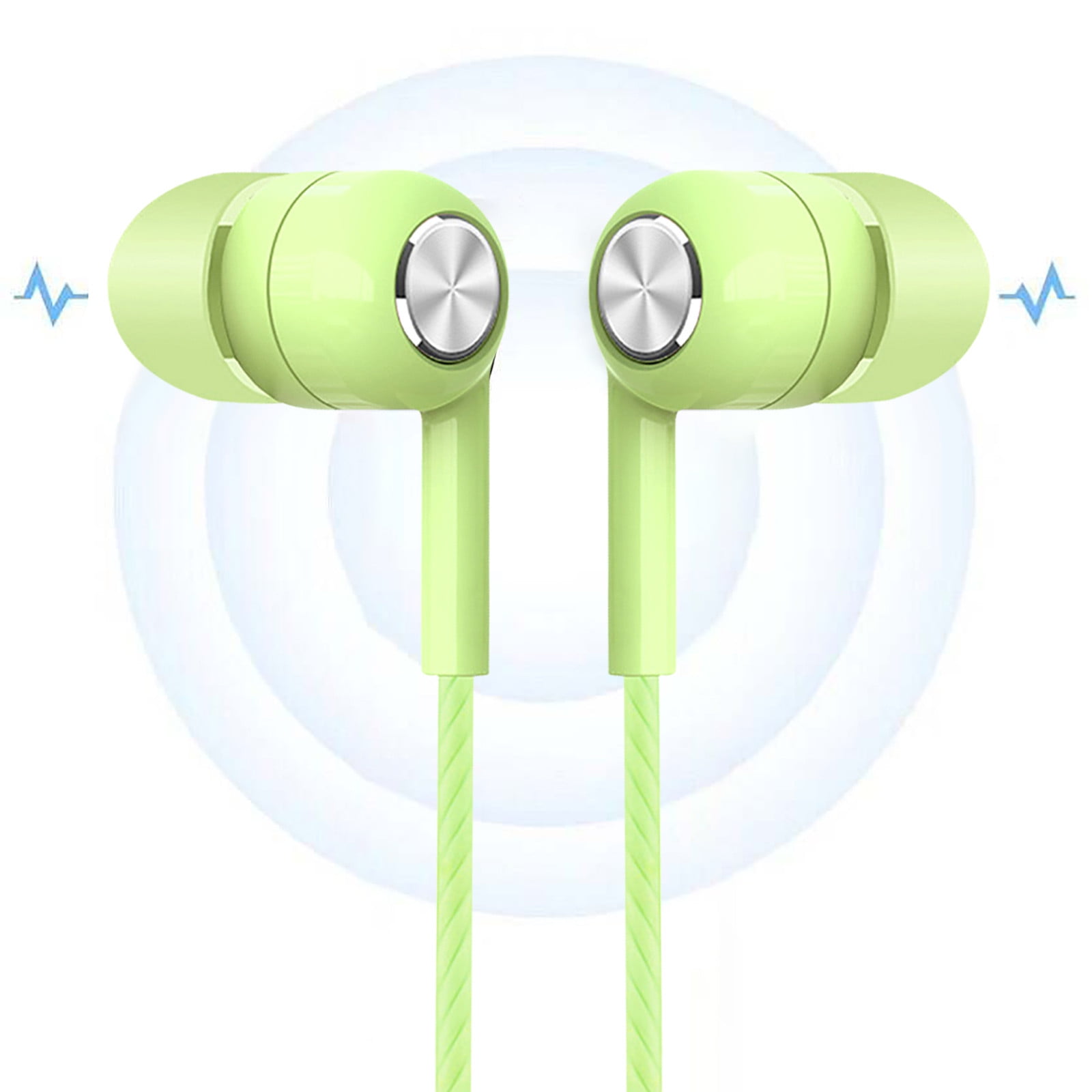Sony Headphones Neon Green