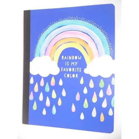 Greenroom Composition Notebook Wide Ruled 100 Sht Rainbow is my ...