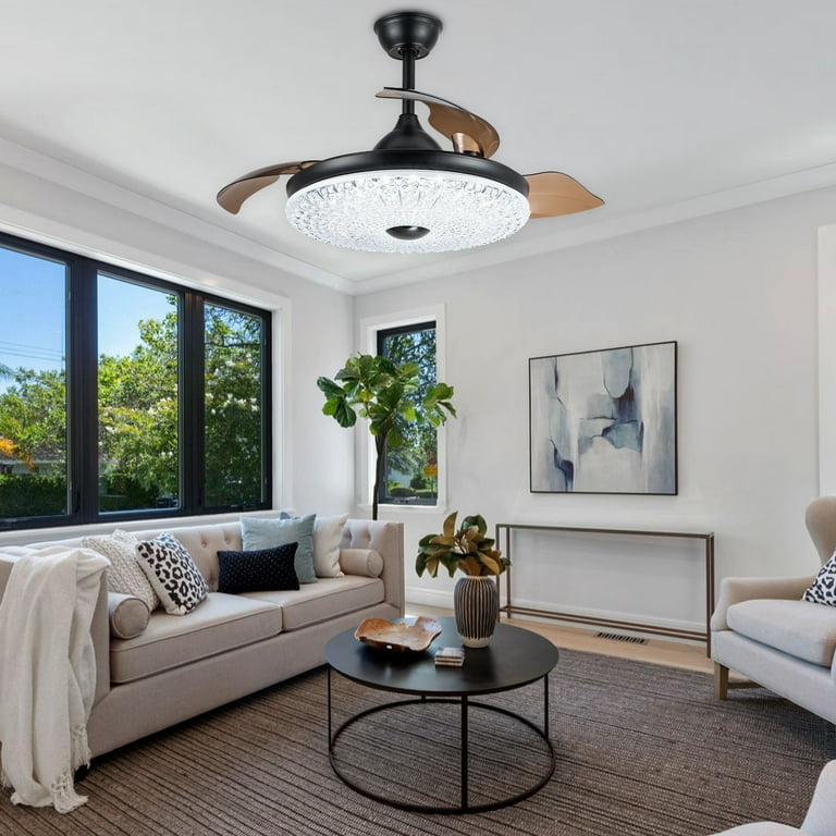 Hidden Ceiling Fans With Lights | Shelly Lighting