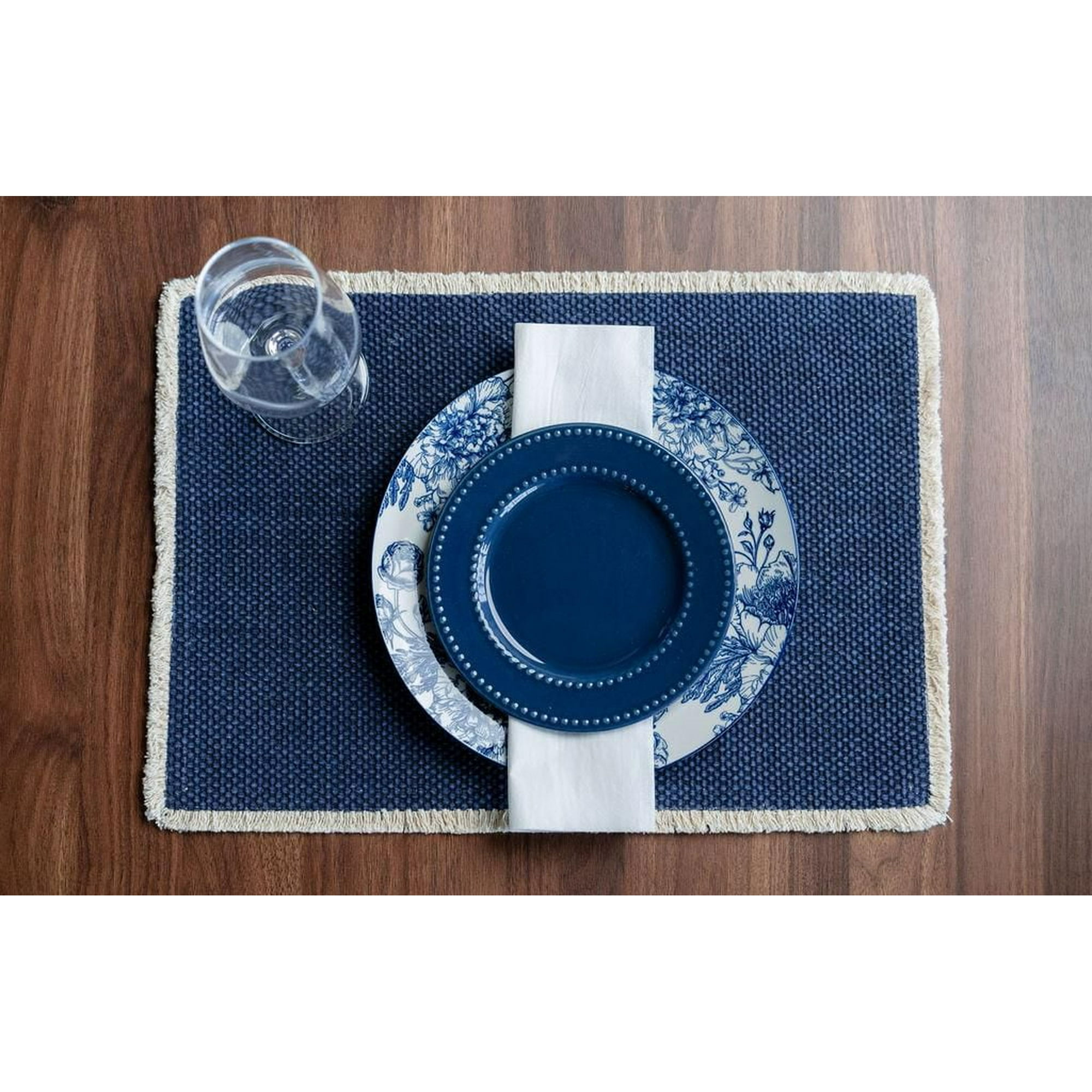 Click here for Fabstyles 100 Cotton Bali Placemats - Set Of 4 Mac... prices