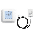 Mitsubishi Wireless Programmable Thermostat, Touch Screen, Backlit ...
