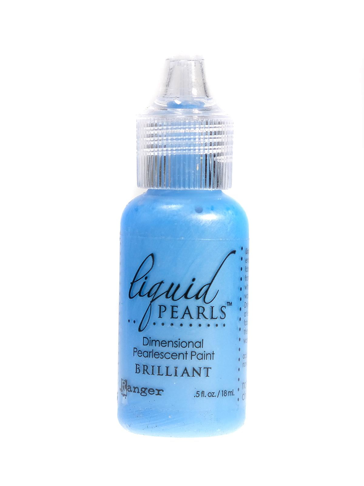 Liquid Pearls Pearlescent Paint brilliant, 0.5 oz., bottle (pack of 6 ...