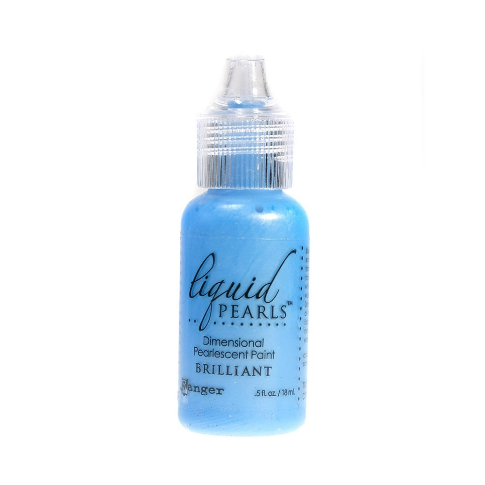Liquid Pearls Pearlescent Paint brilliant, 0.5 oz., bottle (pack of 6 ...