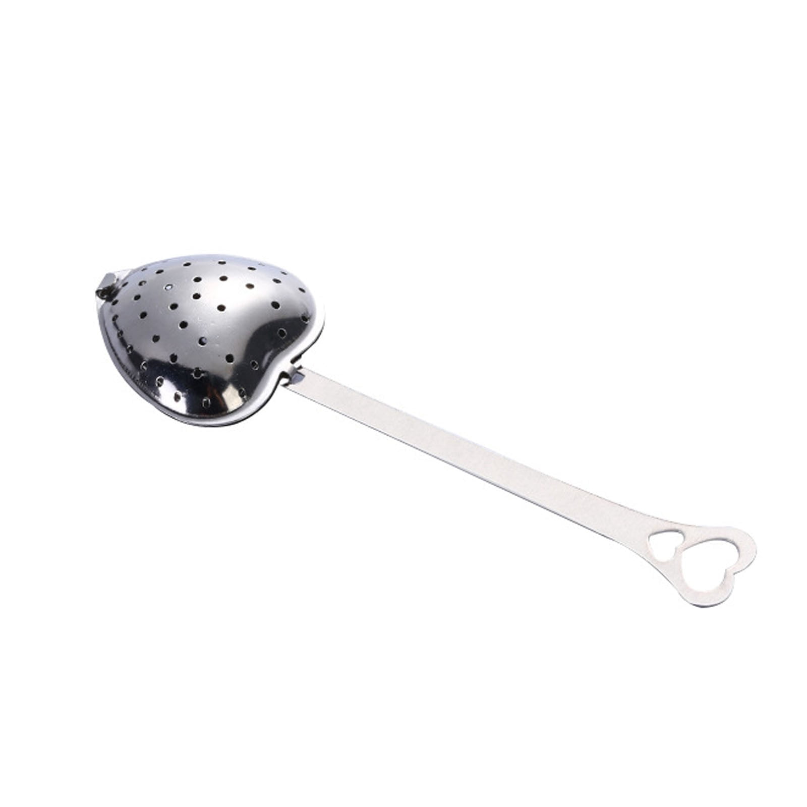 Cuchara coladora de té de acero inoxidable con mango más inclinado ...
