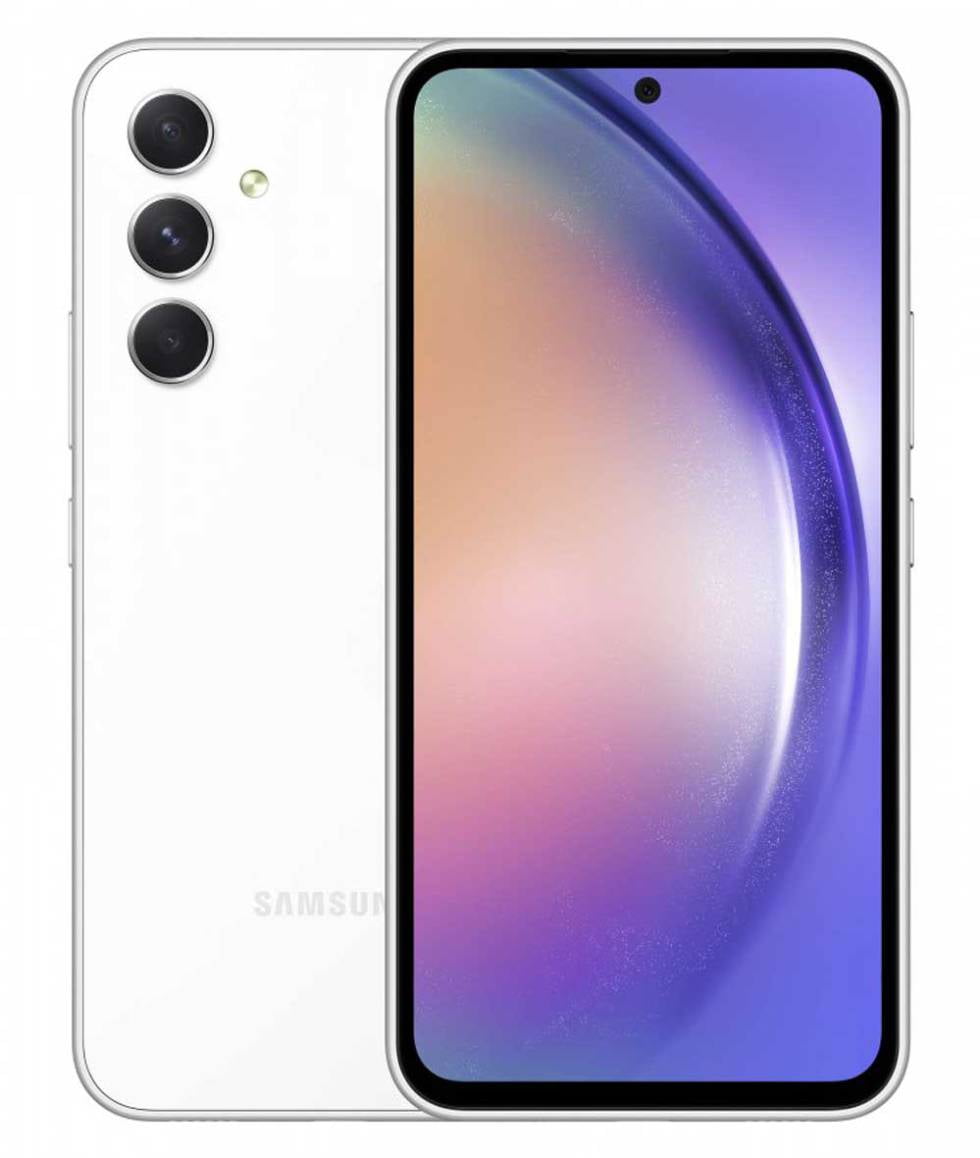 Smartphone Galaxy A54 5G 128GB ROM 6GB RAM Blanco Desbloqueado | Bodega ...