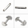 Thread Pitch Cutting Gauge Tool Set 55 and 60° Inch and Metric 0.5-7.0 ...
