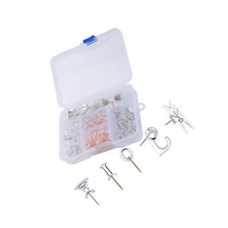 Justharion Push Pin Small Mini Big Head Pin Board Thumbtack Pin Drawing ...