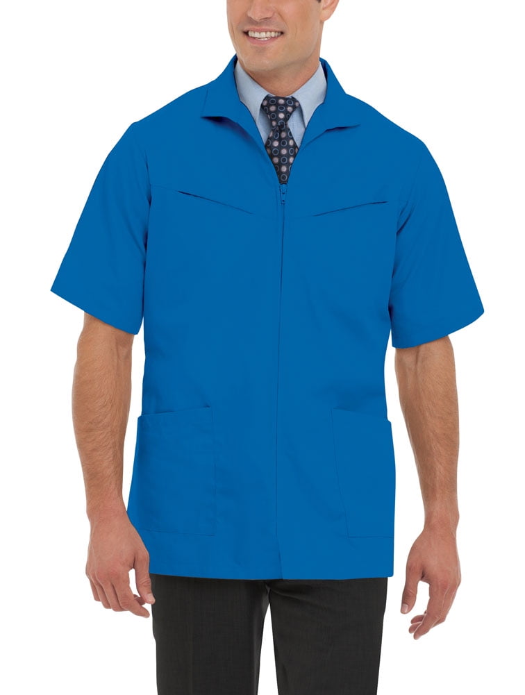 Landau Men's Professional Short Sleeve Scrub Jacket, Style 1140 ...
