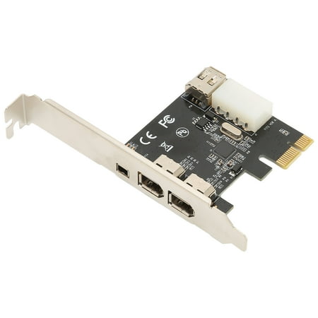 PCIE Firewire 1394A Card, 2.5Gbps Bandwidth Widely Used Plug And Play ...