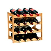 Bamboo Wine Rack - Walmart.com