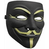 Premium Classic Hacker Mask for Cosplay, Costumes & Themed Events ...