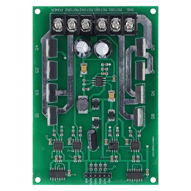 H Bridge Motor Speed Controller, Dual Motor Driver Module 3V-36V Low ...