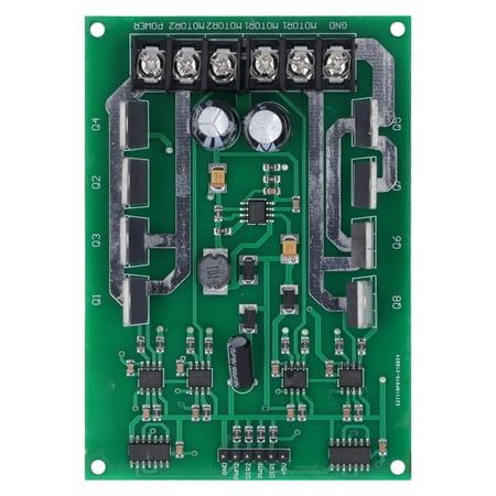 Dual Motor Driver Module, H Bridge Motor Speed Controller Simple Wiring ...