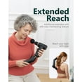 Massage Gun with Detachable Extension Handle for Deep Tissue Muscle ...