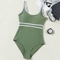 Swimming Costume Women Swimwears 1 Sleek Solids MonoChrome Triangle ...