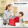 SPECSTAR Home Small Nugget Ice Maker, Countertop 26lbs/24H Machine with ...