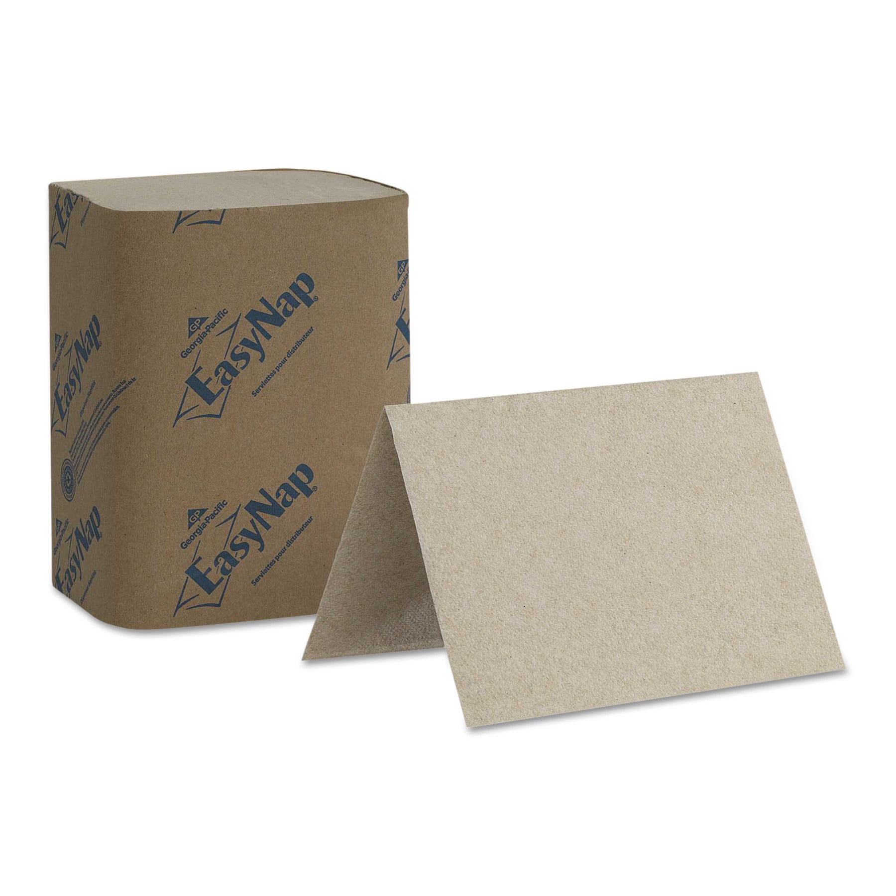 Georgia Pacific Professional EasyNap Embossed Brown Dispenser Napkins ...