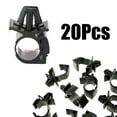20 Pcs Car Wiring Harness Fastener Lock Wire Cable Hose Clips Tie Wrap ...