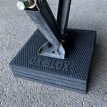 Camco RV Stabilizing Jack Pads, Helps Prevent Jacks From Sinking, 6.5 ...