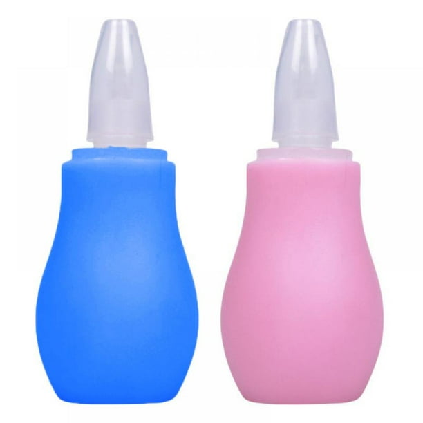 2Packs Baby Nasal Aspirator and Booger Sucker for Newborns ,Bulb ...