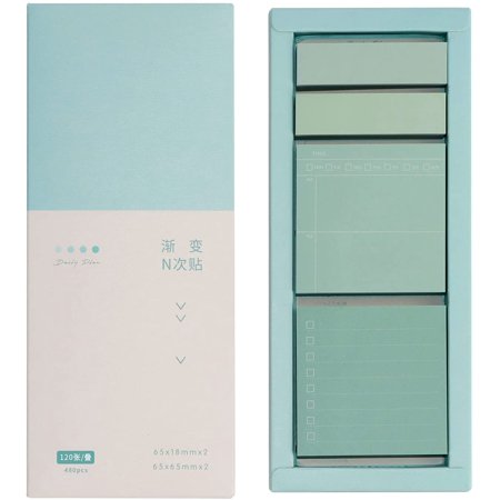 Multibey Sticky Notes Bundle Set 2 Sizes Pastel Colored to Do Sticky ...