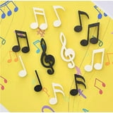 12-Piece Musical Note Refrigerator Magnet Set – Decorative Fridge ...