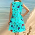 Isvgxsz Summer Dresses for Women 2024 Women's Round Neck Casual Dresses ...