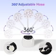Flash Cure Lamp for Gel X Nails 36W Rechargeable Gooseneck UV LED Nail ...