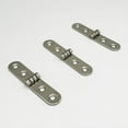 2pcs Metal Door Hinges Jewelry Box Repair Hinges Folding Table Hardware ...