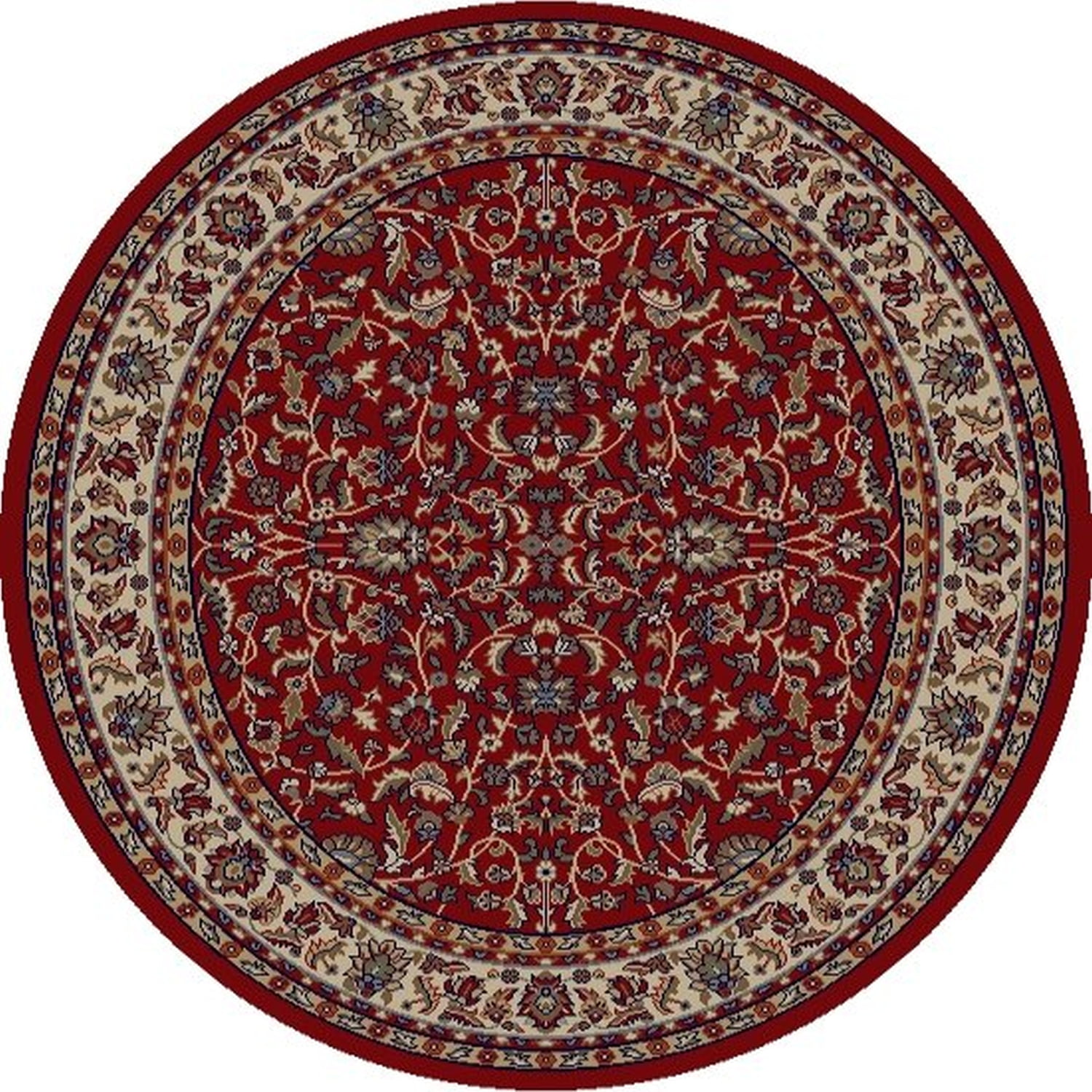 Concord Global Trading Jewel Collection Kashan Area Rug - Walmart.com