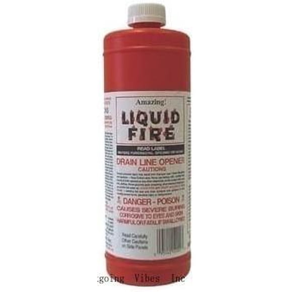Liquid Fire Drain Opener