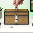 Mojang Minecraft Chest Money Box Coin Bank with Lock Video Game Merch ...
