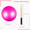 Walmart Cardio Drumming Kit, Fitness Balance Ball with Pump & Sticks ...