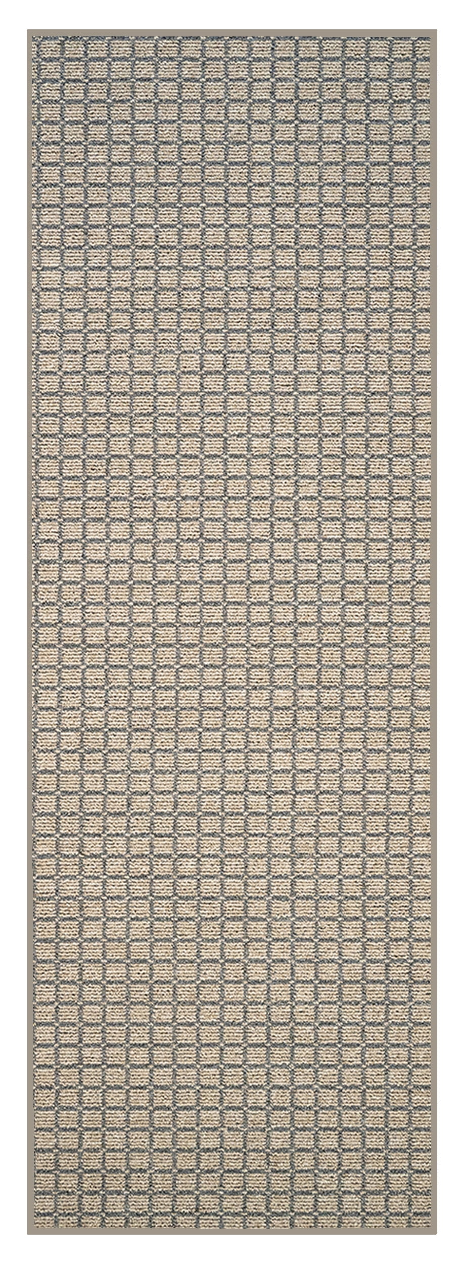Furnish My Place Corner Indoor/Outdoor Commercial Color Rug - Beige, 4 ...
