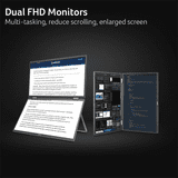 Acer PD163Q smiuux Dual-Screen 15.6" Full HD (1920 x 1080) IPS Business ...