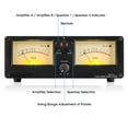 Sound Double Analog Meter Sound Level Panel Display 2 Way Amplifier ...