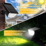 Solarek 4 Pack 32 LEDs On/Off Solar Garden Lamp Spot Light Outdoor Lawn ...