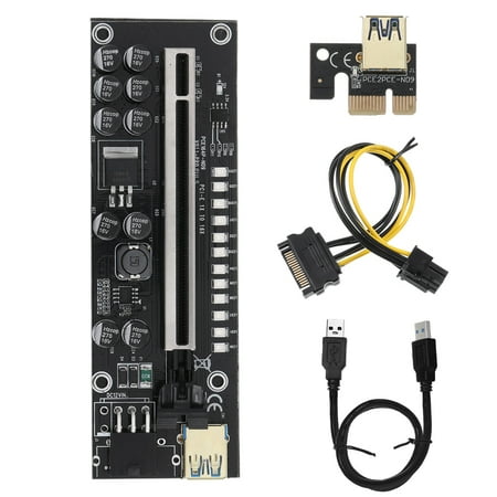 PCI-E LED Video Card Expansion Graphics Cards 8 Solid-state Capacitors ...