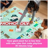 Monopoly Board Game Giant Edition Game for Kids Ages 6+ - Walmart.com
