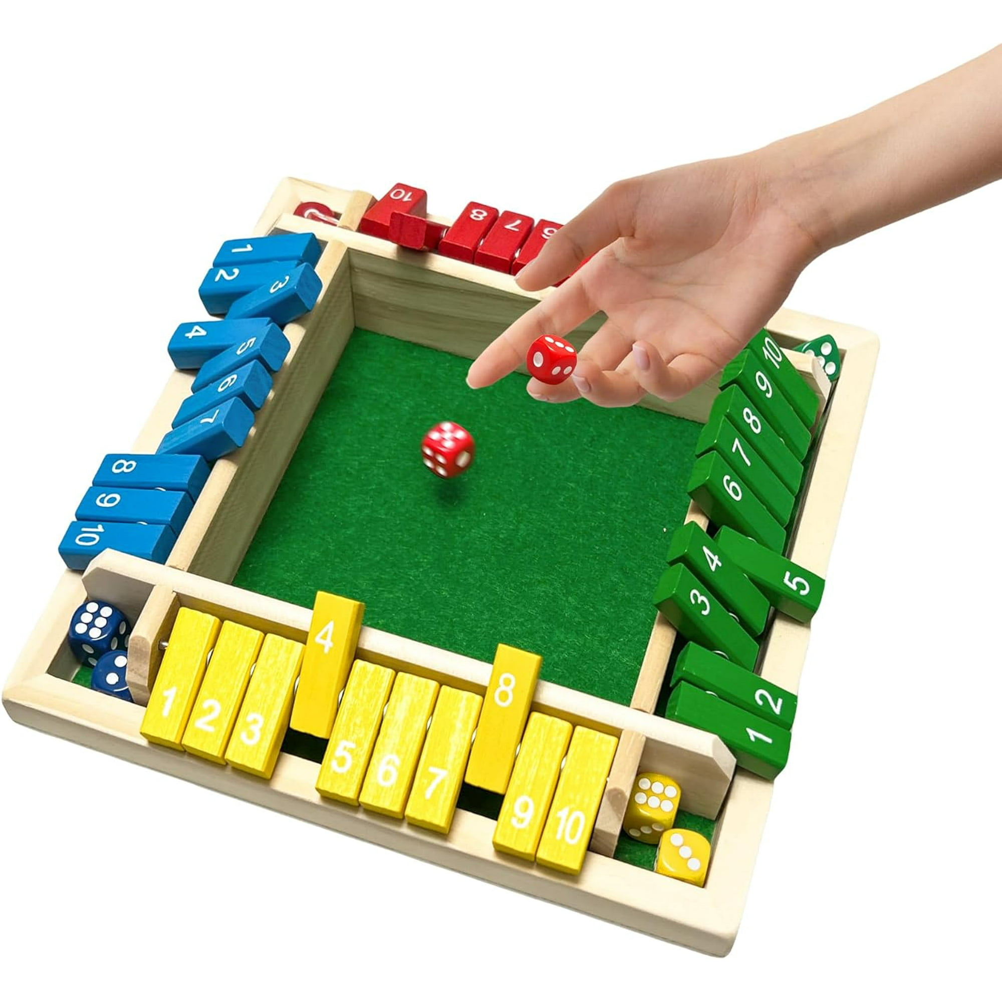 Click here for Nobrand Shut The Box Game Wooden - Classic Close T... prices