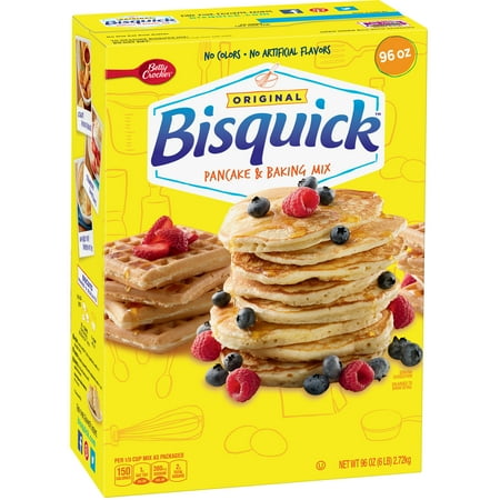 Bisquick Original Pancake and Baking Mix, 96 oz - Walmart.com