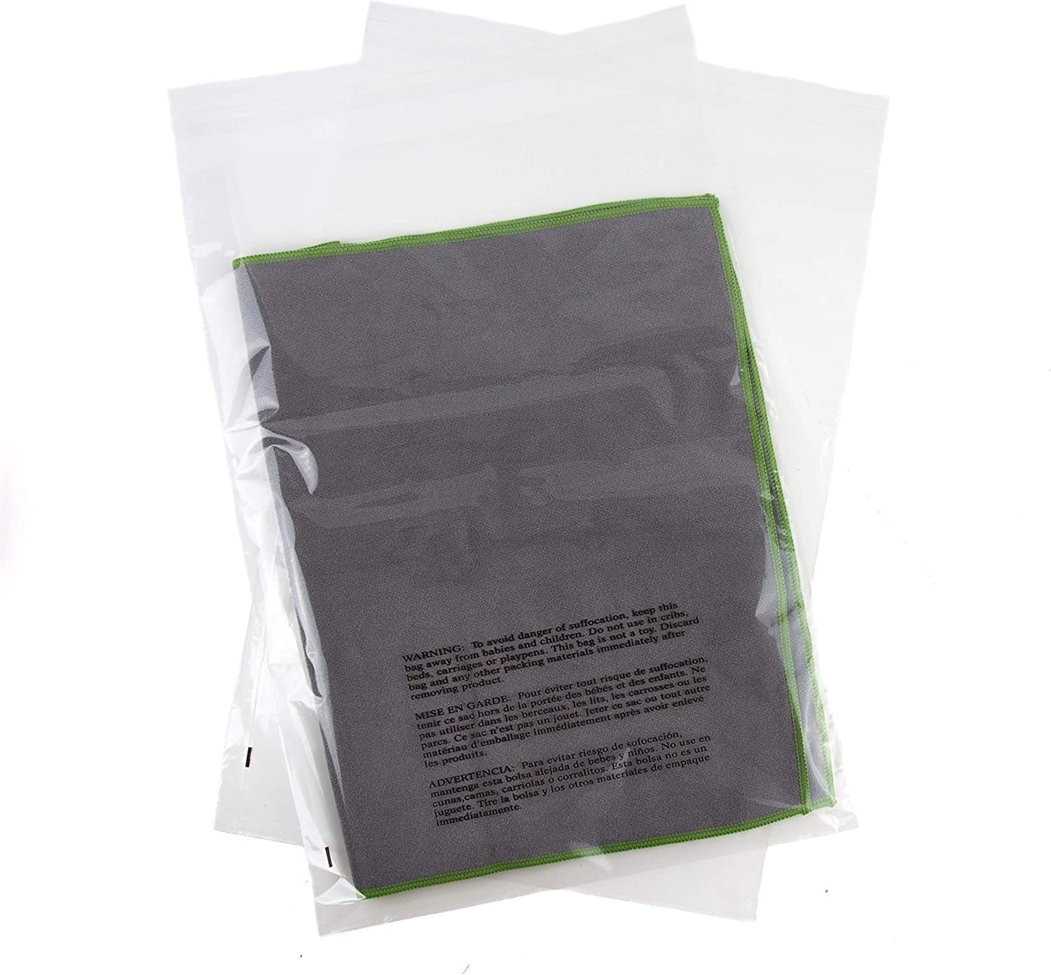 Poly Bags 14x20 with Suffocation Warning - Extra Strong Seal - 200 Pack ...