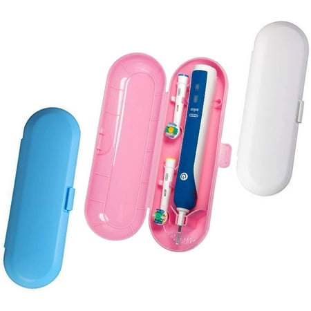 3 piece travel protective cover for electric toothbrush and replacement ...