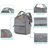 LOKASS 15.6 Inch Laptop Backpack, Business/Travel with USB Port, Grey ...