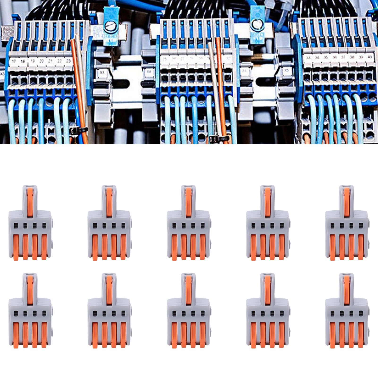 Unión de cables, 20 piezas Conector de cables 1 Conector de cables ...