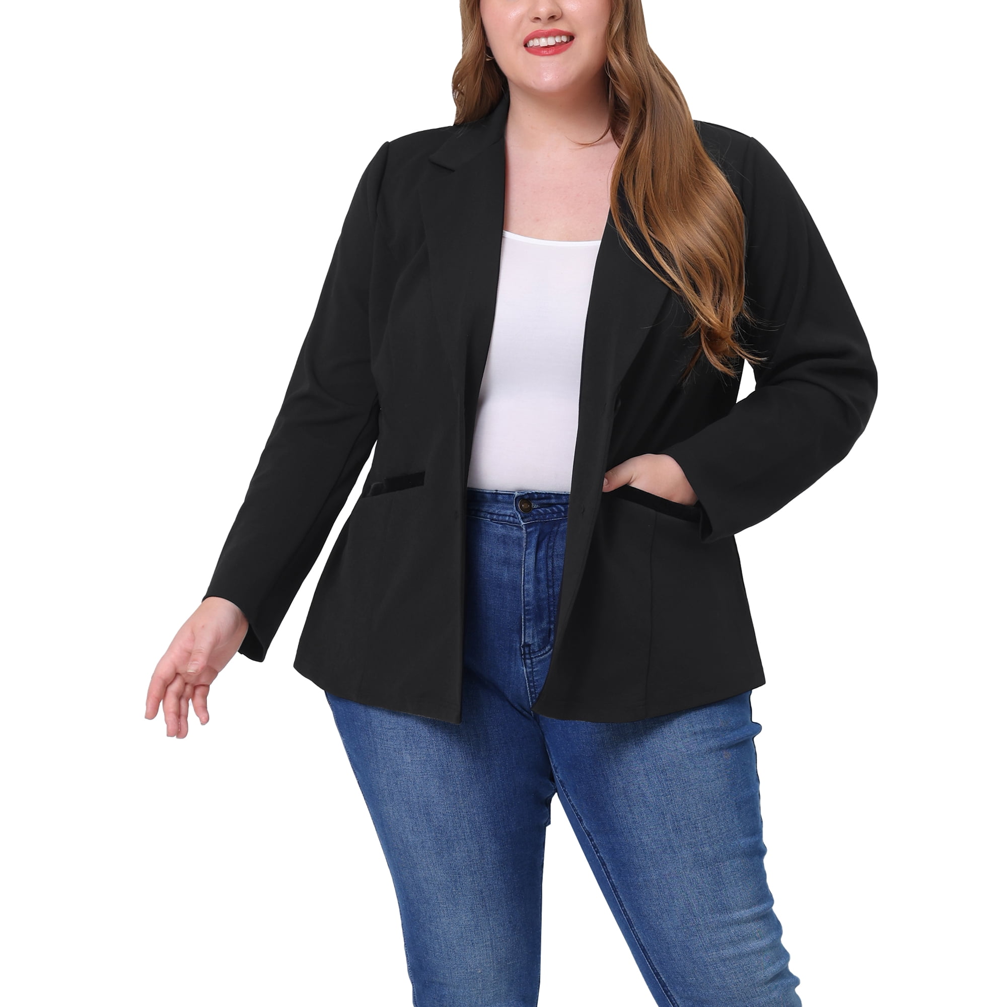 Click here for Grace & Grandeur Womens Plus Size Fall Workwear No... prices