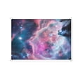 Colorful Nebulae Sun Shade Sail 14'X18' Abstract Shiny Gradient Pink ...
